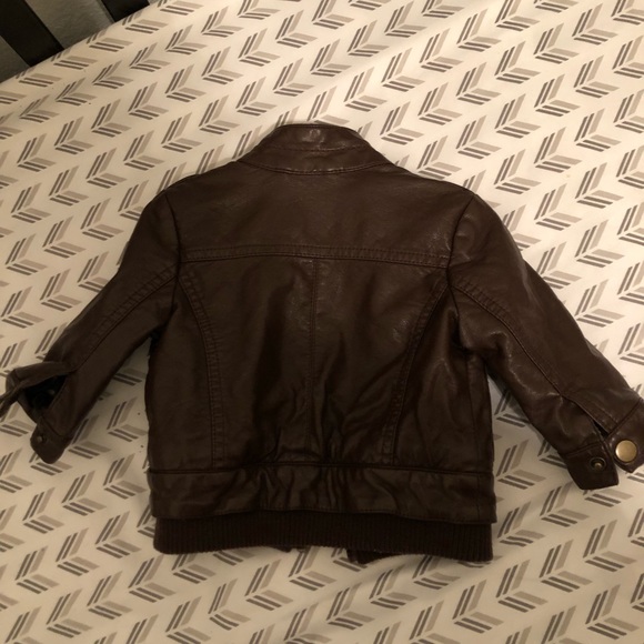 Joe Fresh | Jackets & Coats | 36 Month Joe Fresh Leather Jacket | Poshmark